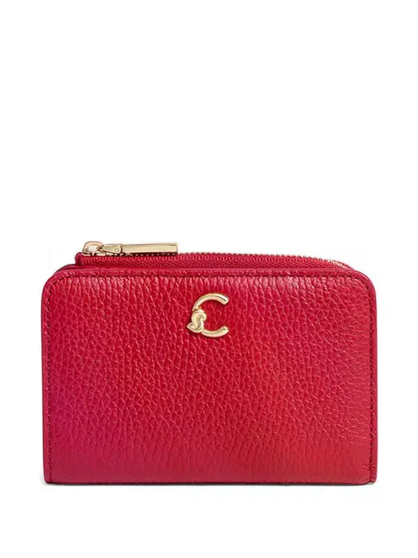 COCCINELLE Logo-plaque Wallet - Red