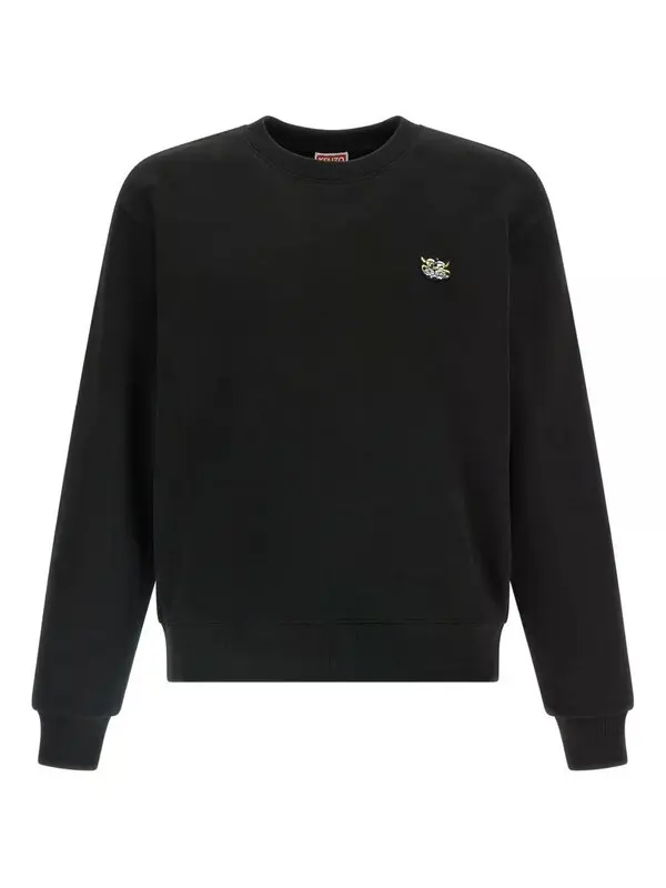 Kenzo Logo-patch Crew-neck Sweater