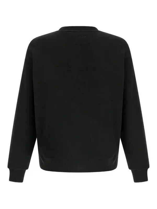 Kenzo Logo-patch Crew-neck Sweater