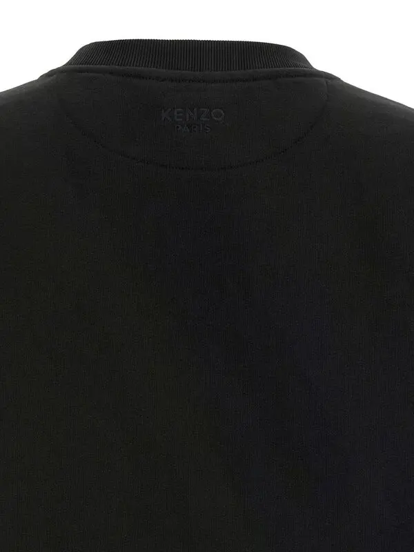 Kenzo Logo-patch Crew-neck Sweater