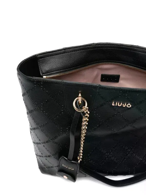 Liu Jo Embossed Chain-handles Tote Bag