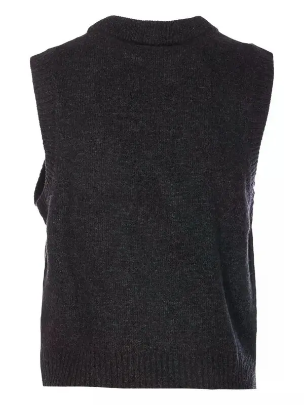 GANNI Graphic Sleeveless Top