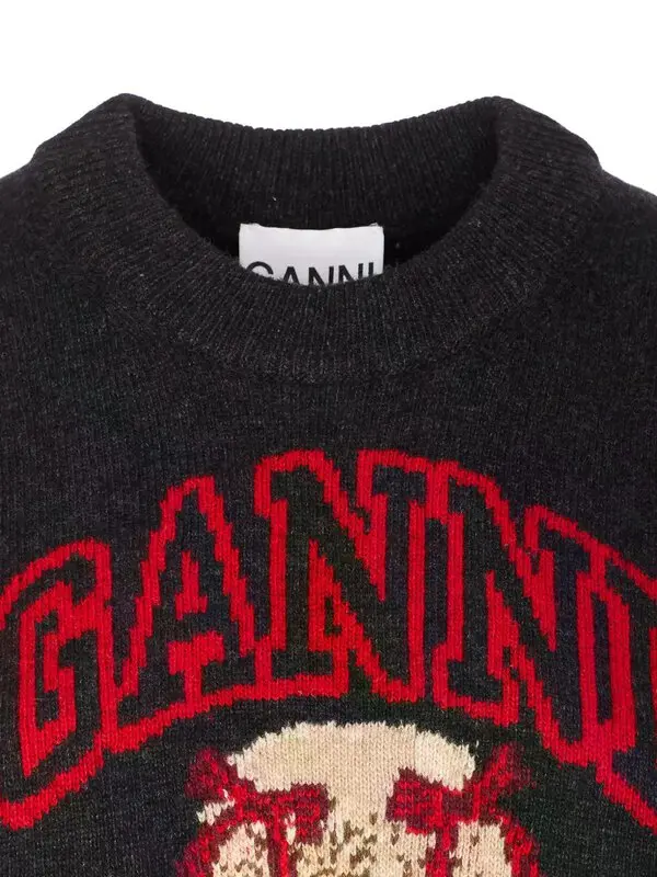 GANNI Graphic Sleeveless Top