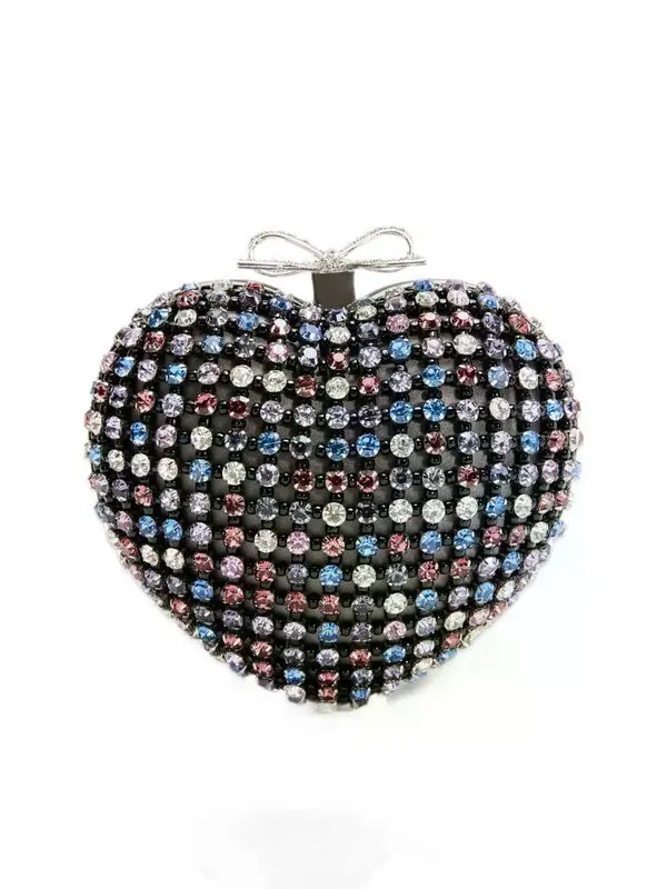 SELF-PORTRAIT Heart-shaped Clutch Bag