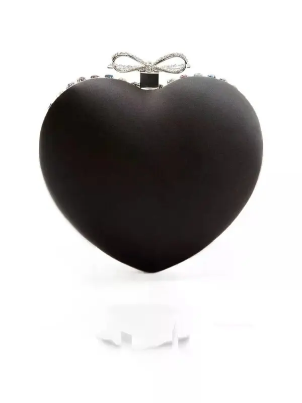 SELF-PORTRAIT Heart-shaped Clutch Bag