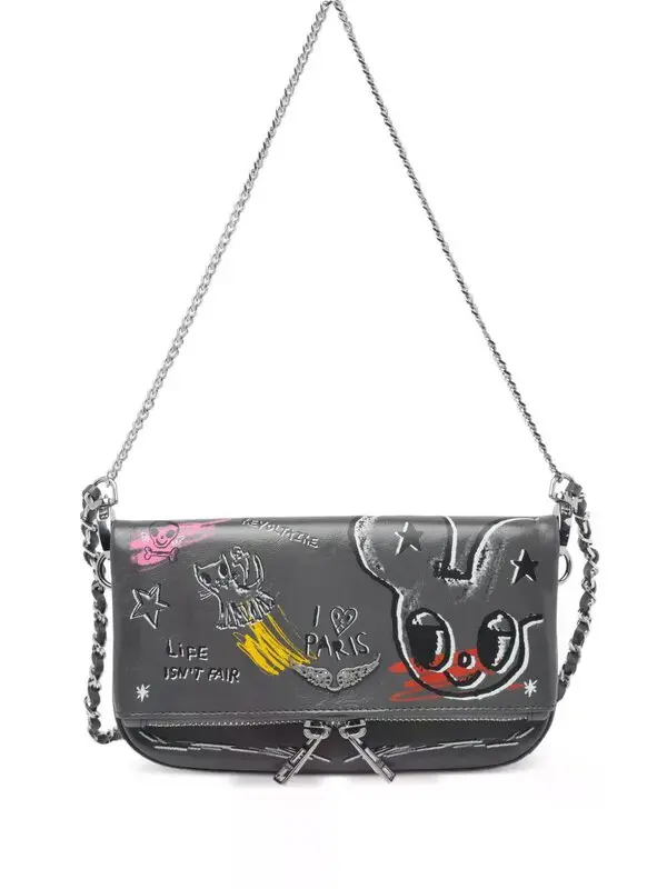 Zadig&Voltaire X Humberto Cruz Rock Crossbody Bag - Grey