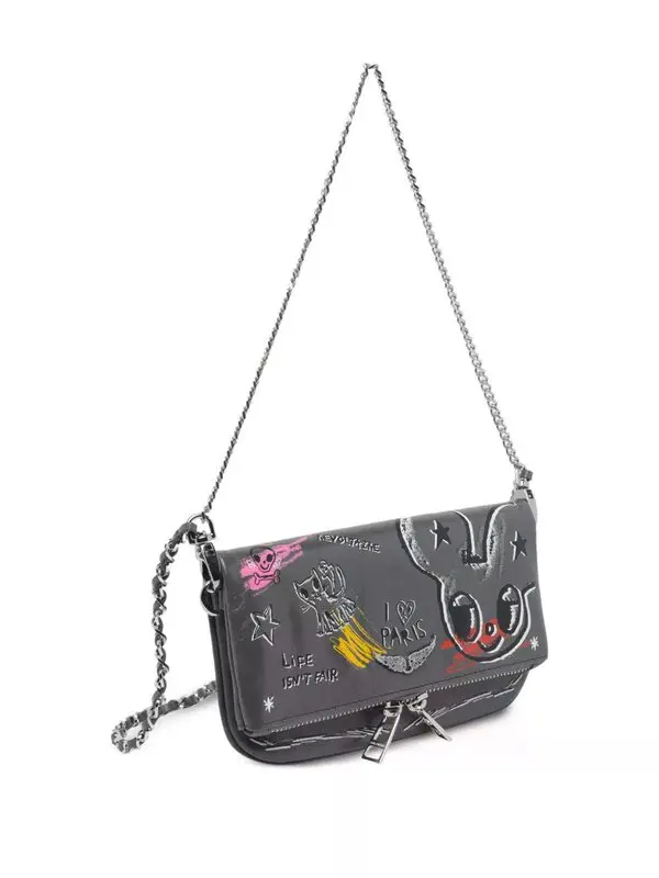 Zadig&Voltaire X Humberto Cruz Rock Crossbody Bag - Grey