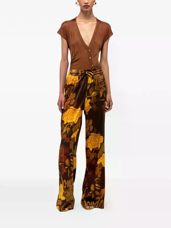 DONDE ESTEBAN Veranera Floral Trousers