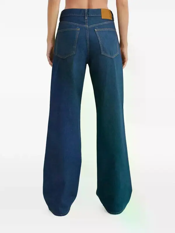HAIKURE Wide-leg Jeans - Blue