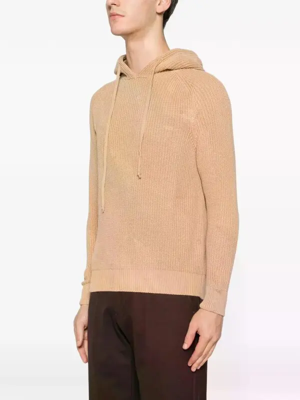 Imperial Ribbed Knit Hoodie