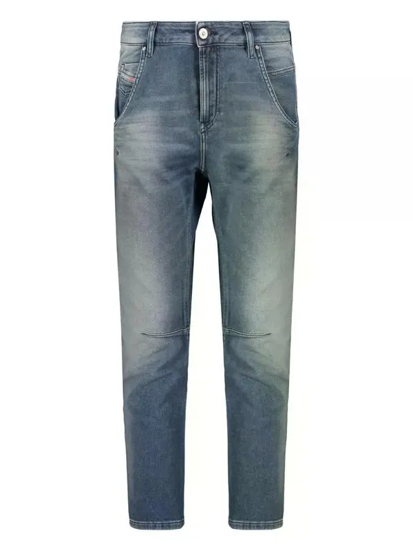 DIESEL Five-pocket Straight Jeans
