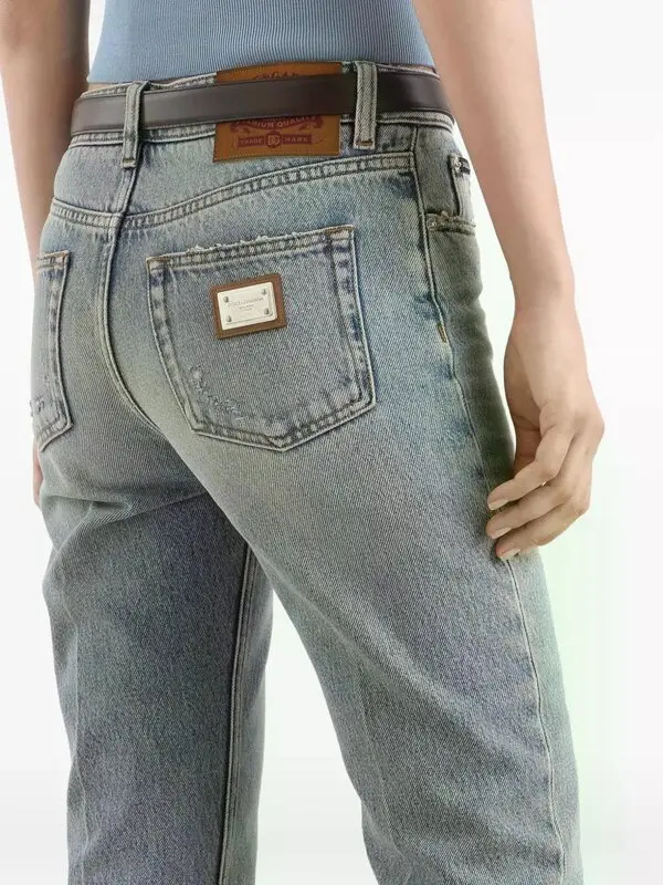 Dolce & Gabbana Logo-plaque Jeans