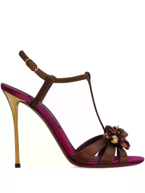Dolce & Gabbana Keira 2.0 Sandals - Brown