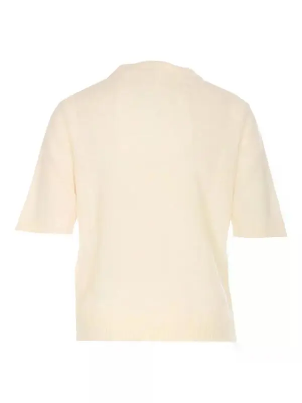 GANNI Banana Graphic T-shirt - Neutrals