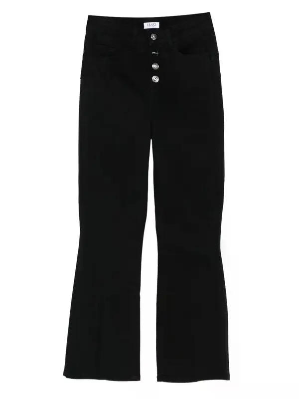Liu Jo Buttoned Flare Jeans