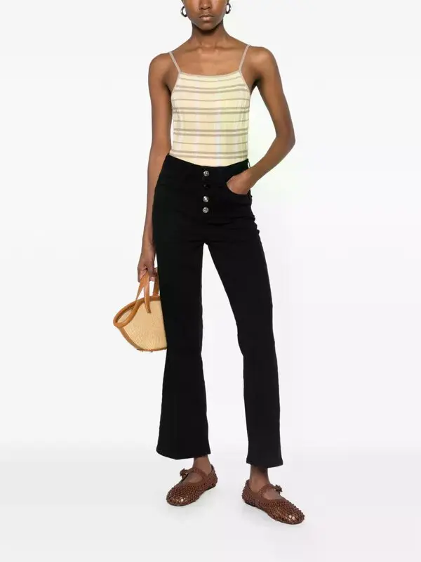 Liu Jo Buttoned Flare Jeans