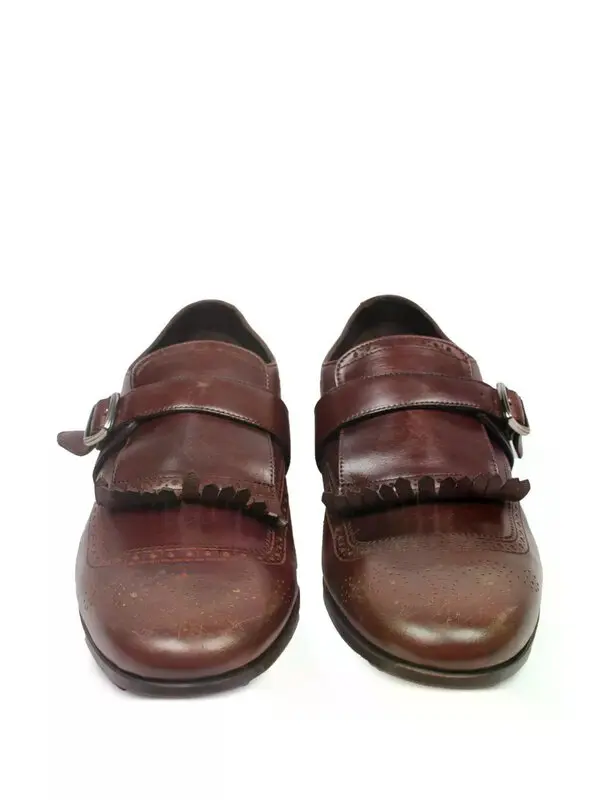 Church's Leather Monk Shoes