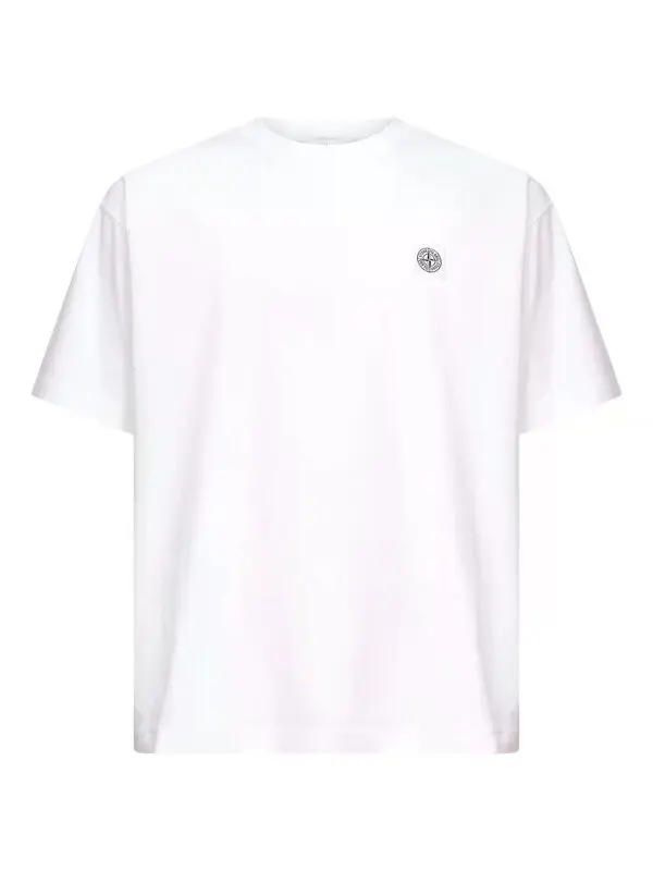 Stone Island Compass Logo-patch T-shirt