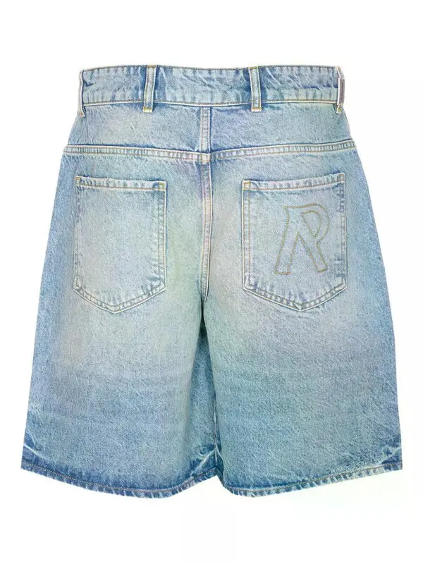 REPRESENT Denim Button-fastening Shorts