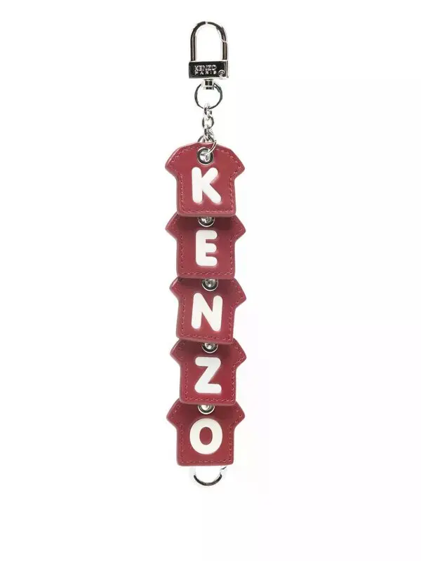 Kenzo T-shirt Pendant Keyring - Red