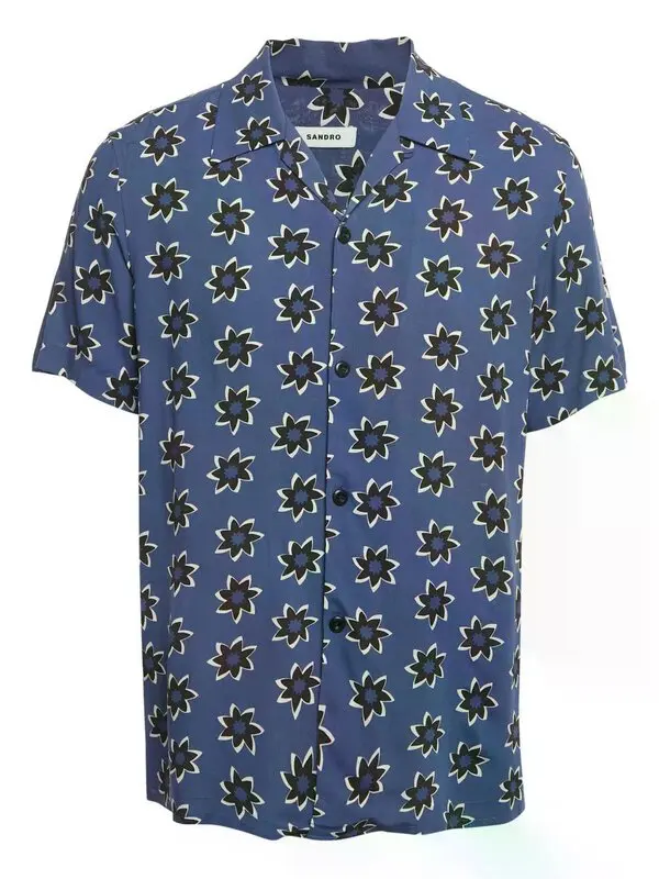 Sandro Floral-print Shirt