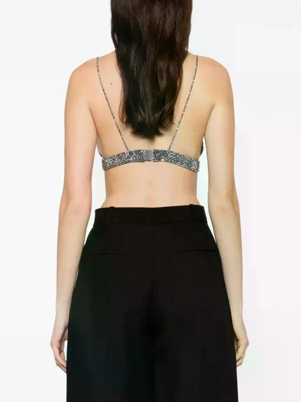 GOLDEN GOOSE Chain Embellished Top