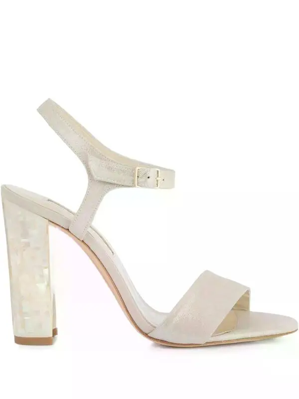 FREYA ROSE Martina Block-heel Sandals - Neutrals