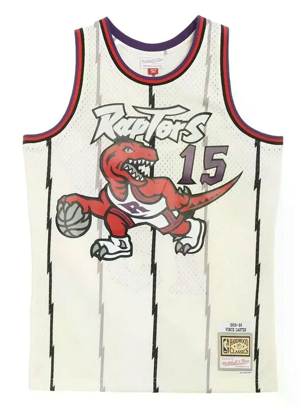 Mitchell & Ness Raptors 1998 Vince Carter Tank Top - White