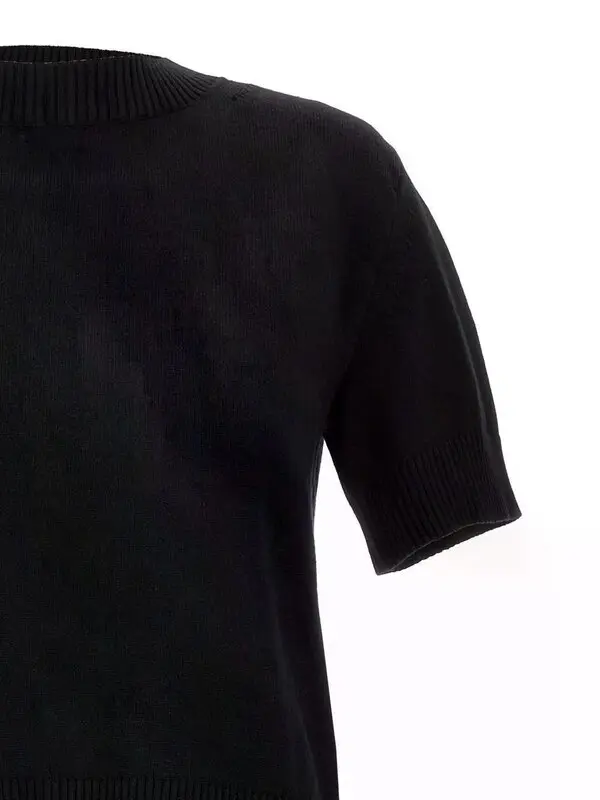 Sacai Asymmetrical T-shirt - Black