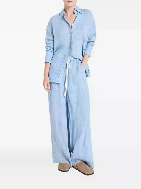 TWP Big Joe Pocket Shirt - Blue