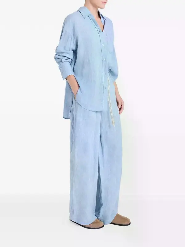 TWP Big Joe Pocket Shirt - Blue