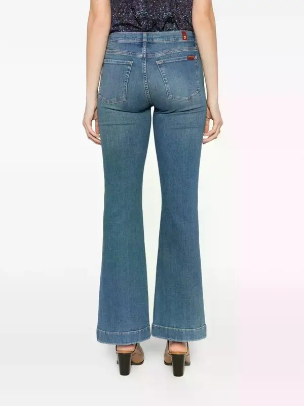 7 For All Mankind Studded Flare Jeans