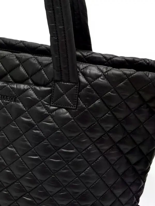 Mz Wallace Medium Metro Deluxe Quilted Tote Bag - Black