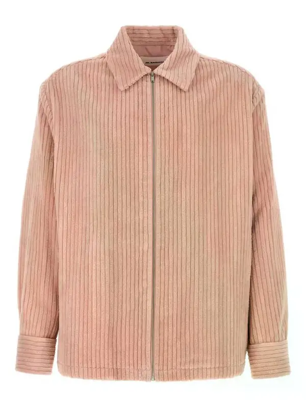 JIL SANDER Corduroy Cotton Shirt Jacket