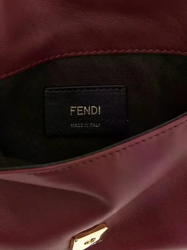 Fendi Leather Clutch Bag