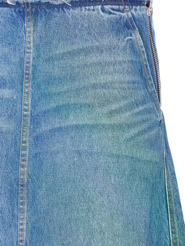 Alexander Wang A-line Denim Maxi Skirt