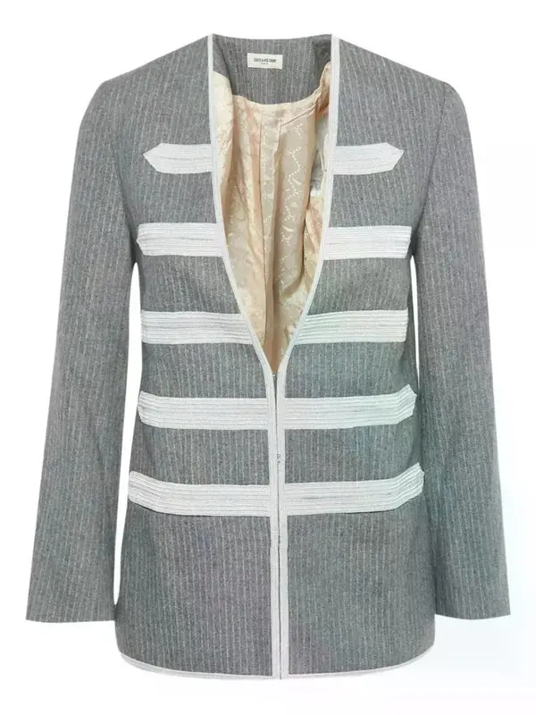 Zadig&Voltaire Pinstripe Wool Jacket