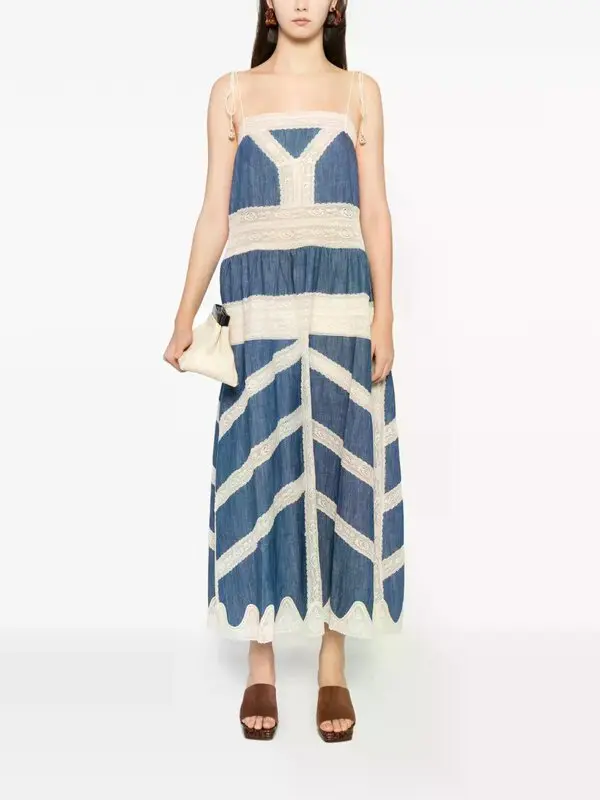 Zimmermann Awaken Lace-trimmed Dress