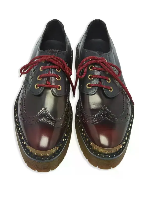 Burberry Bissett Platform Brogue Shoes