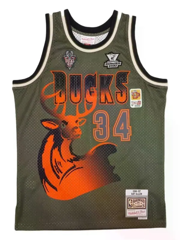 Mitchell & Ness Nba Milwaukee Bucks 1996-97 Ray Allen Swingman Jersey Tank Top