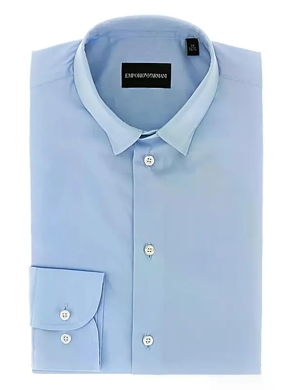 Emporio Armani Buttoned Shirt - Blue