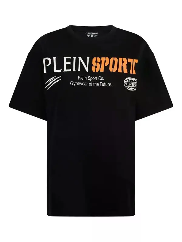 PLEIN SPORT Round-neck Logo T-shirt
