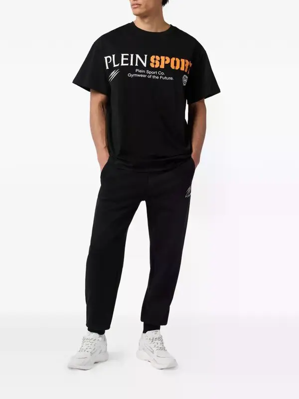 PLEIN SPORT Round-neck Logo T-shirt