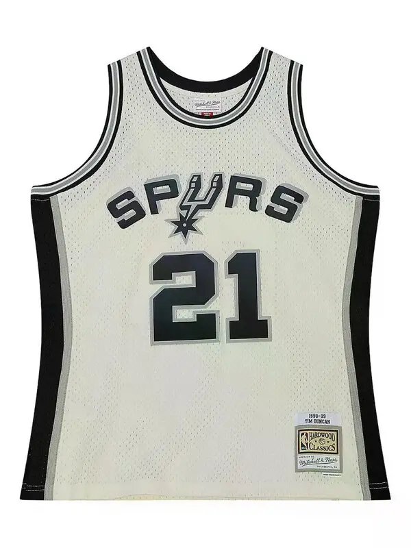 Mitchell & Ness Spurs 1998 Tim Duncan Tank Top - Neutrals