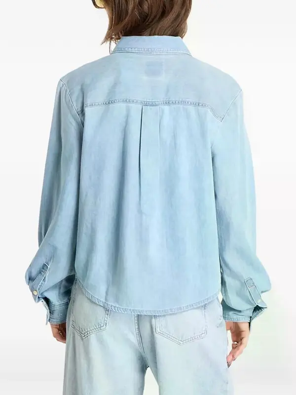 Calvin Klein Long-sleeved Cropped Shirt
