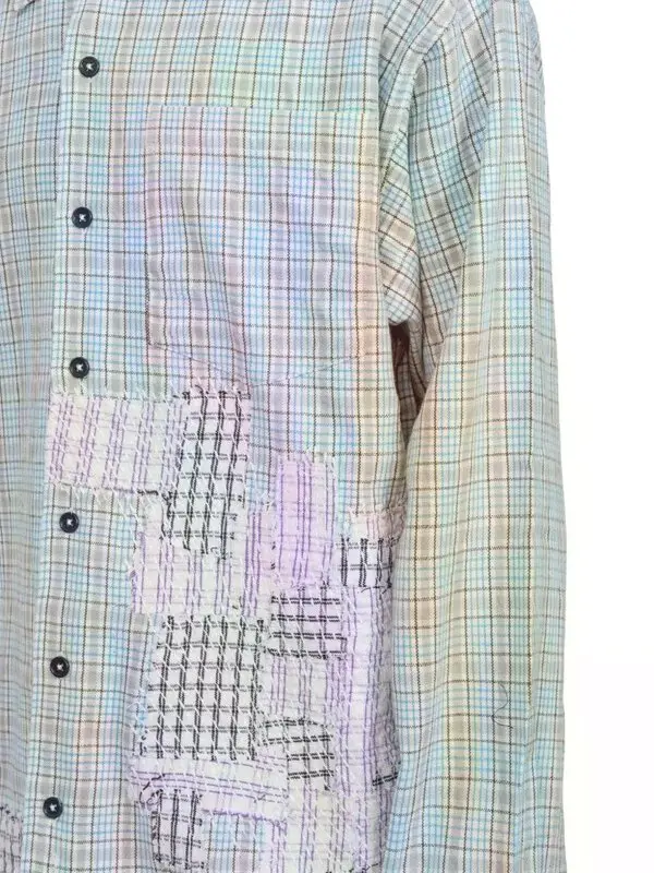 STORY MFG. Patchwork Plaid Shirt