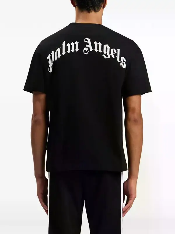 Palm Angels Broken Bear Graphic T-shirt - Black