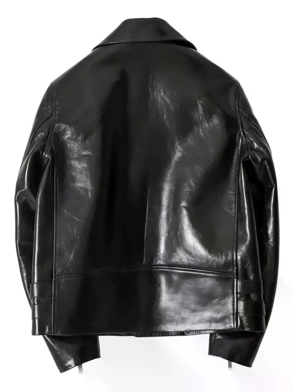 JIL SANDER Leather Biker Jacket