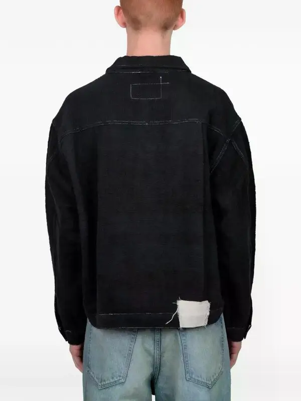STORY MFG. Contrast-stitching Jacket - Black