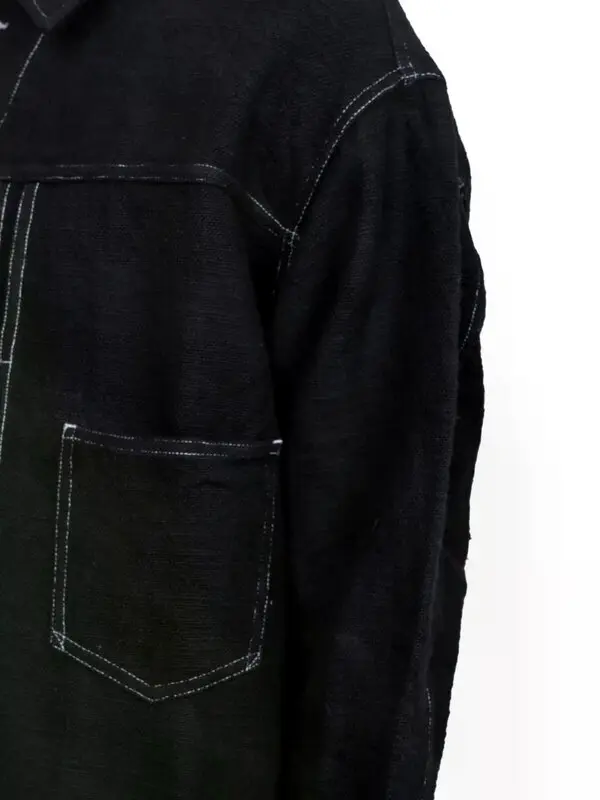 STORY MFG. Contrast-stitching Jacket - Black